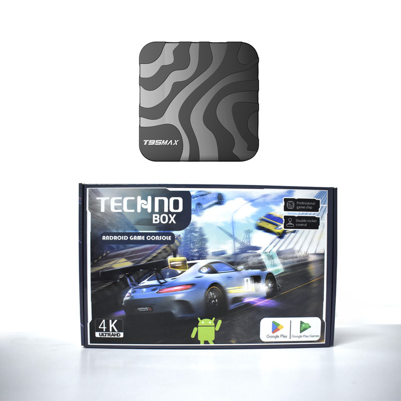 قیمت و خرید اندروید باکس مدل technobox T95 pro game box