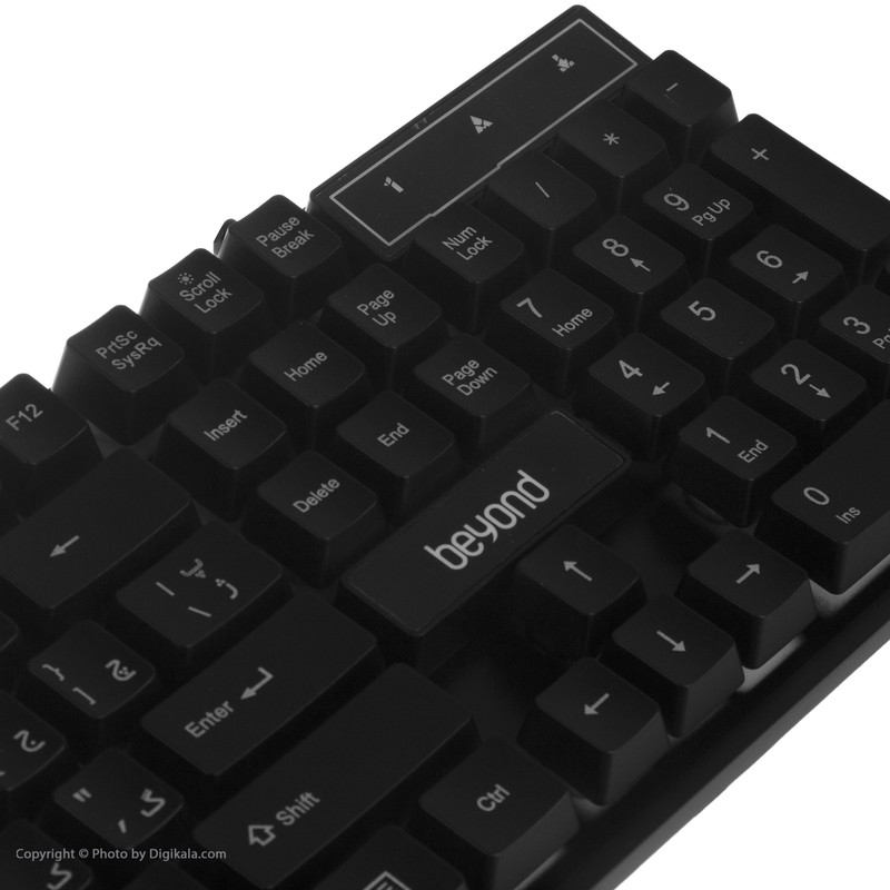 قیمت و خرید کیبورد بیاند مدل BK-7100w