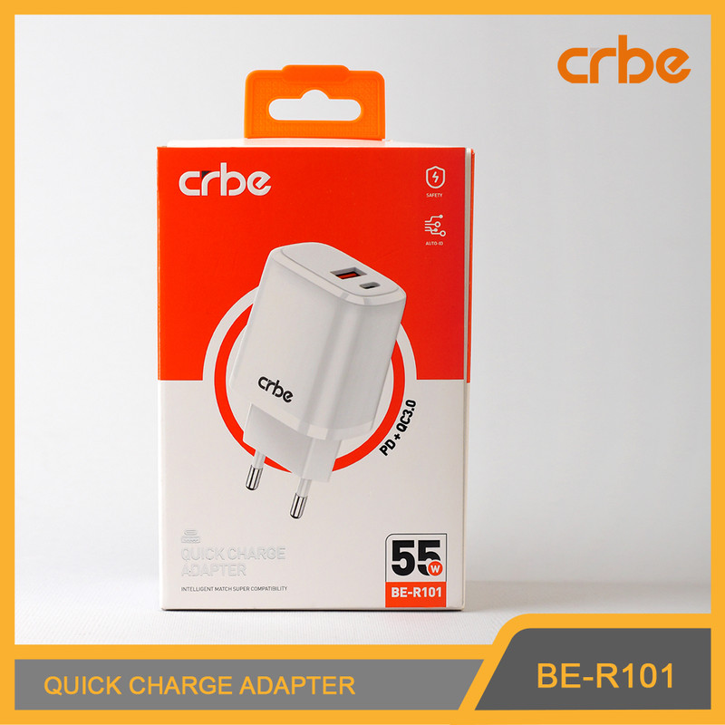 قیمت و خرید شارژر دیواری کربی مدل BE-R101 55W