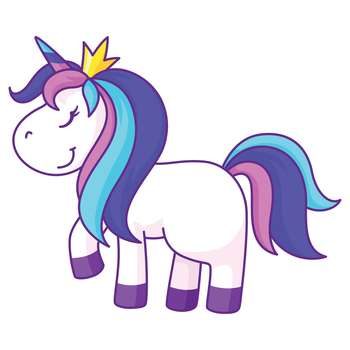 قیمت و خرید استیکر پارچه و لباس مدل dtf طرح یونیکورن کد H20.817 مجموعه 3 عددی