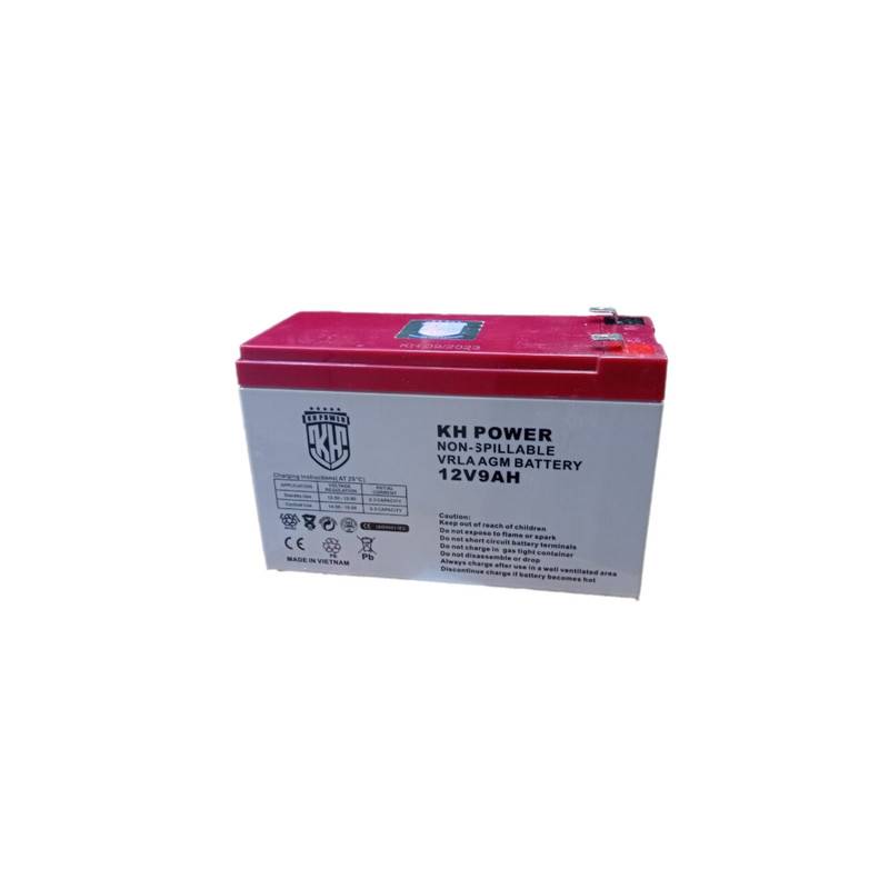 قیمت و خرید باتری UPS با ولتاژ 12 ولت و شدت جریان 9 آمپرساعت کا اچ پاور مدل KH12.9
