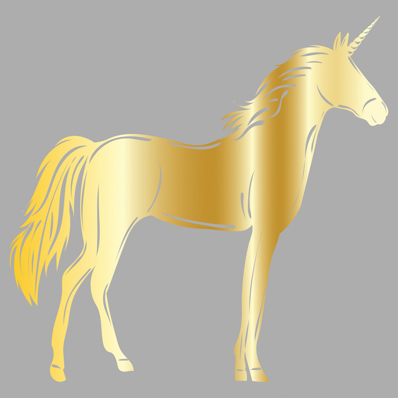 قیمت و خرید استیکر پارچه و لباس مدل dtf طرح یونیکورن کد H20.1133 مجموعه 3 عددی