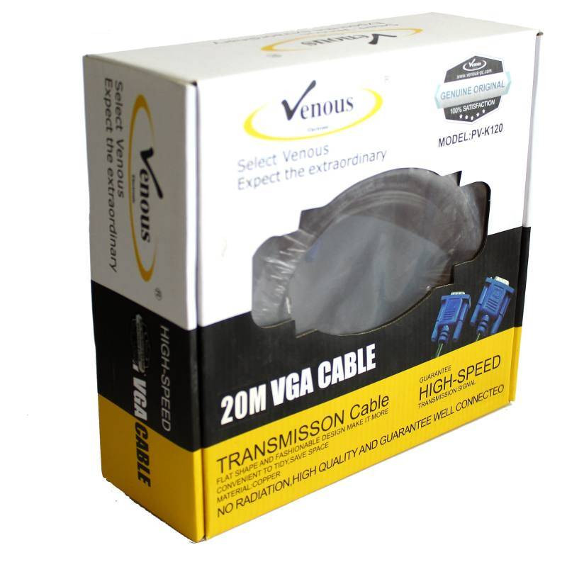 قیمت و خرید کابل VGA ونوس مدل PV-K110 طول 10 متر