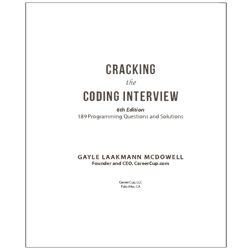 قیمت و خرید کتاب Cracking The Coding Interview 6th Edition اثر Gayle