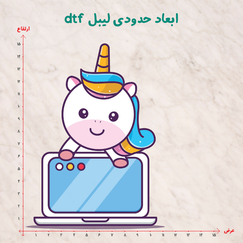 قیمت و خرید استیکر پارچه و لباس مدل dtf طرح یونیکورن کد H15.784 مجموعه 4 عددی