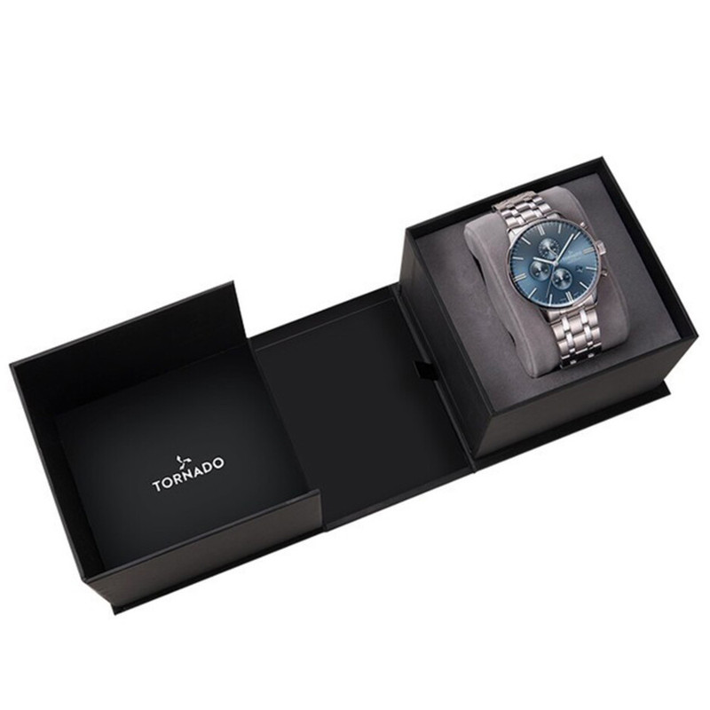 قیمت و خرید ساعت مچی عقربه‌ای مردانه تورنادو مدل T6102-SBSL