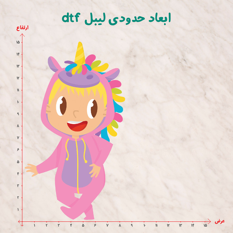 قیمت و خرید استیکر پارچه و لباس مدل dtf طرح یونیکورن کد H15.1004 مجموعه 4 عددی