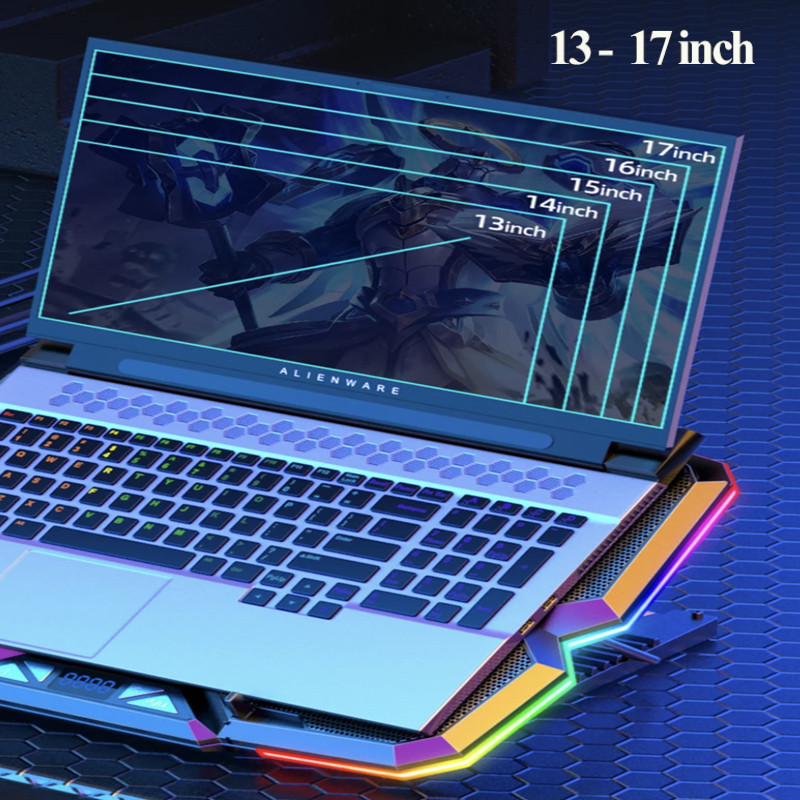 قیمت و خرید پایه خنک کننده لپ تاپ مدل GAMING_K_44_RGB