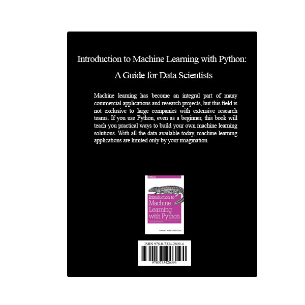 قیمت و خرید کتاب Introduction To Machine Learning With Python A Guide