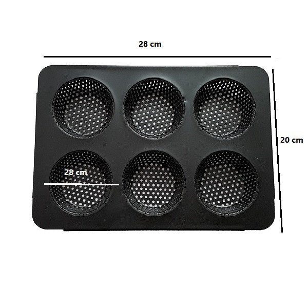 قیمت و خرید قالب کیک به گز مدل مافین طرح پانچ 6 نفره