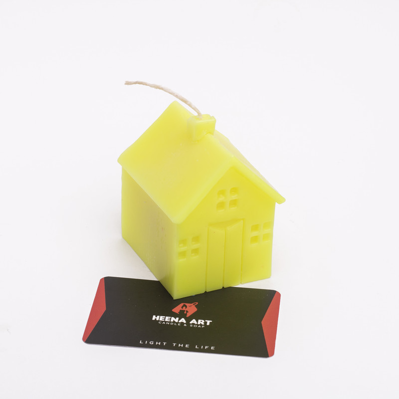 قیمت و خرید شمع دست ساز هینا مدل شمع کلبه