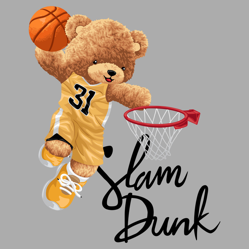 قیمت و خرید استیکر پارچه و لباس مدل dtf طرح تدی کد H15.74 مجموعه 4 عددی