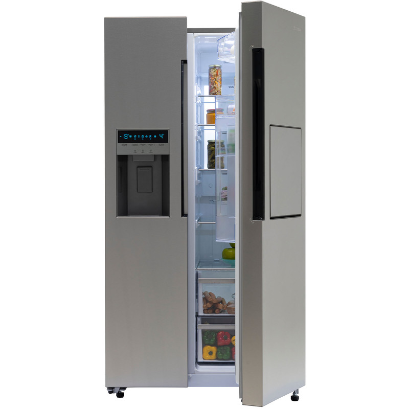 قیمت و خرید یخچال و فریزر ساید بای ساید 27 فوت اسنوا مدل SN8-2261SS