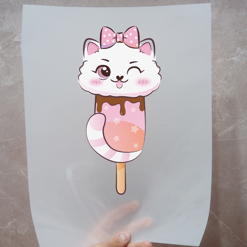 قیمت و خرید استیکر پارچه و لباس مدل dtf طرح یونیکورن کد H20.238 مجموعه 3 عددی