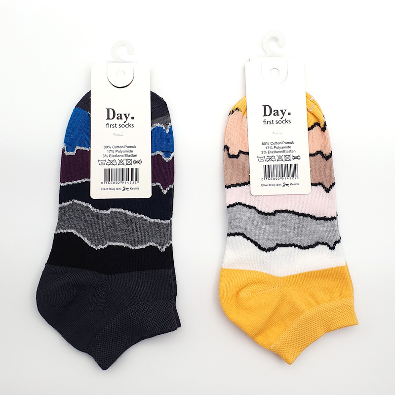 قیمت و خرید جوراب زنانه مدل موج JB147-YlDgr بسته 2 عددی