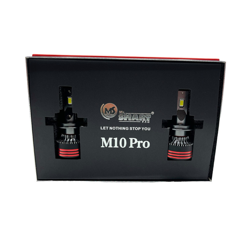 قیمت و خرید هدلایت لامپ خودرو مدل M10 PRO‌ پایه H7 بسته دو عددی