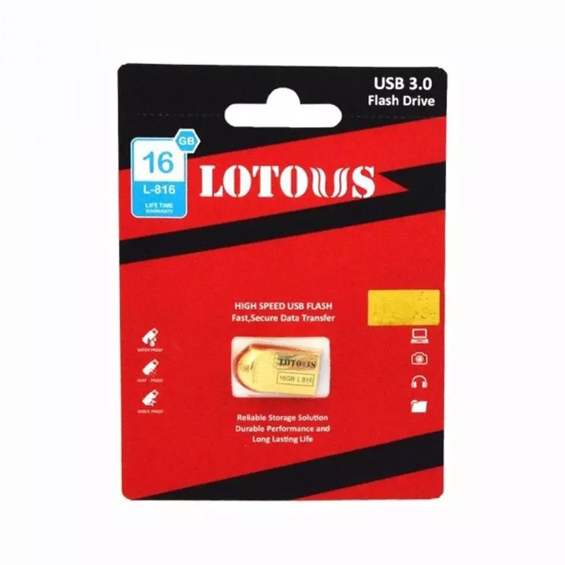 قیمت و خرید فلش مموری لوتوس مدل L816 ظرفیت 16 گیگابایت