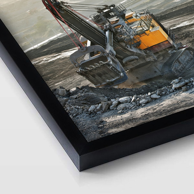 قیمت و خرید تابلو بکلیت طرح ماشین آلات معدن مدل B-1545