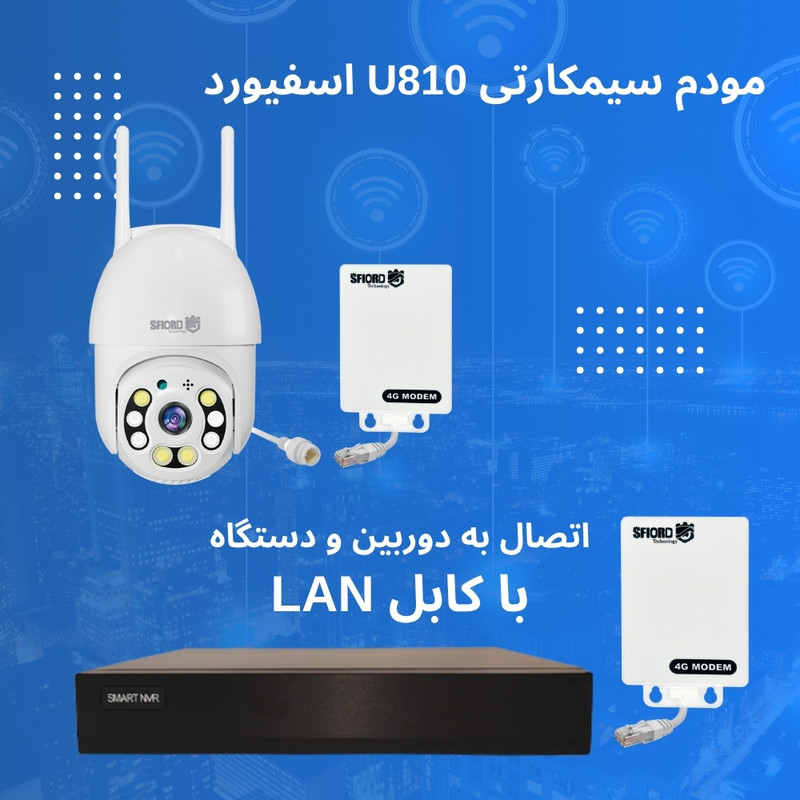 قیمت و خرید مودم 4G اسفیورد مدل U810