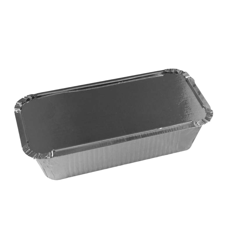 قیمت و خرید ظرف یکبار مصرف مدل دو پرس آلومینیومی بسته 100 عددی