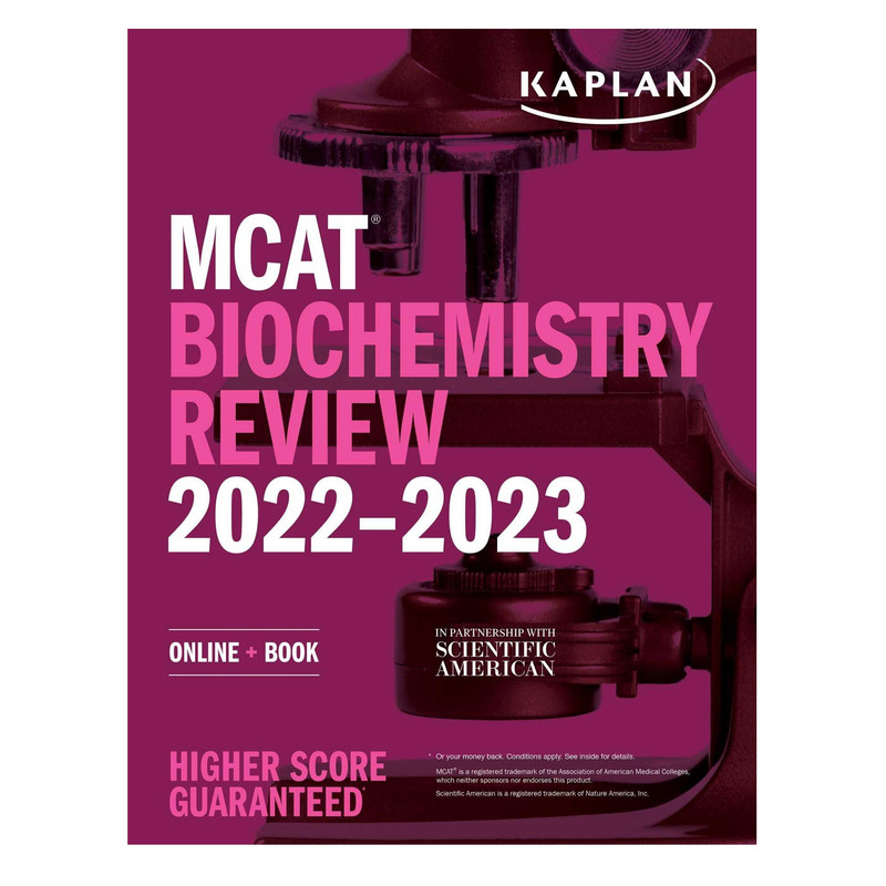 قیمت و خرید کتاب MCAT Biochemistry Review 2022-2023 اثر Kaplan Test ...