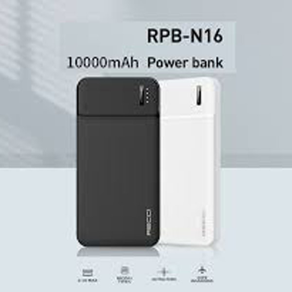 قیمت و خرید پاوربانک رسی مدل RPB-N16 ظرفیت 10000 میلی‌ آمپر ساعت