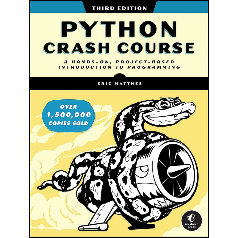 قیمت و خرید کتاب Python Crash Course 3rd Edition اثر Eric Matthes