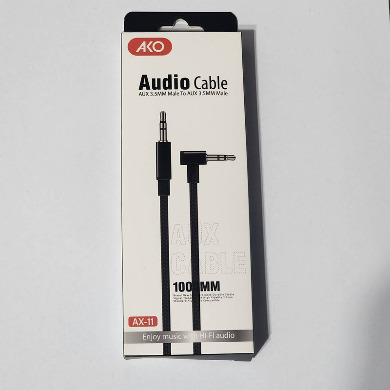 قیمت و خرید کابل AUX آکو مدل AX-11 طول 1 متر