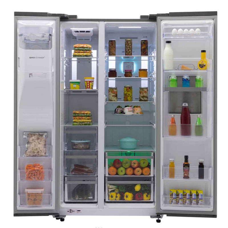 قیمت و خرید یخچال و فریزر ساید بای ساید 32 فوت اسنوا مدل S2Di-M210-W