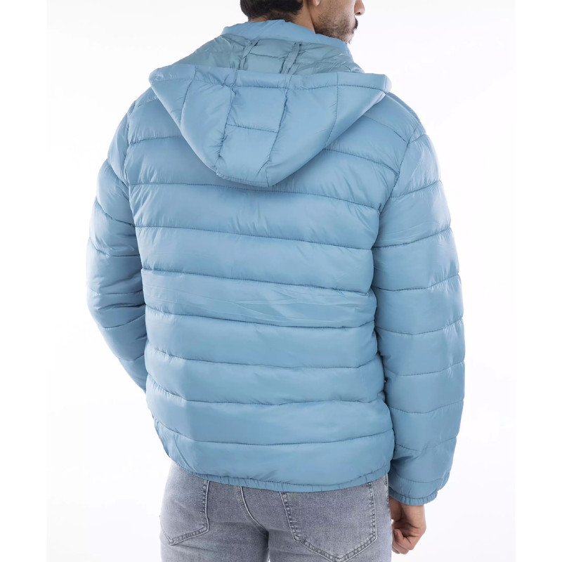 قیمت و خرید کاپشن مردانه جوتی جینز مدل کلاهدار کد 122131 رنگ آبی