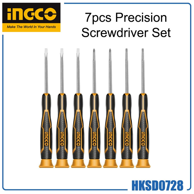 قیمت و خرید پیچ گوشتی ساعتی اینکو مدل HKSD-0718 بسته 7 عددی