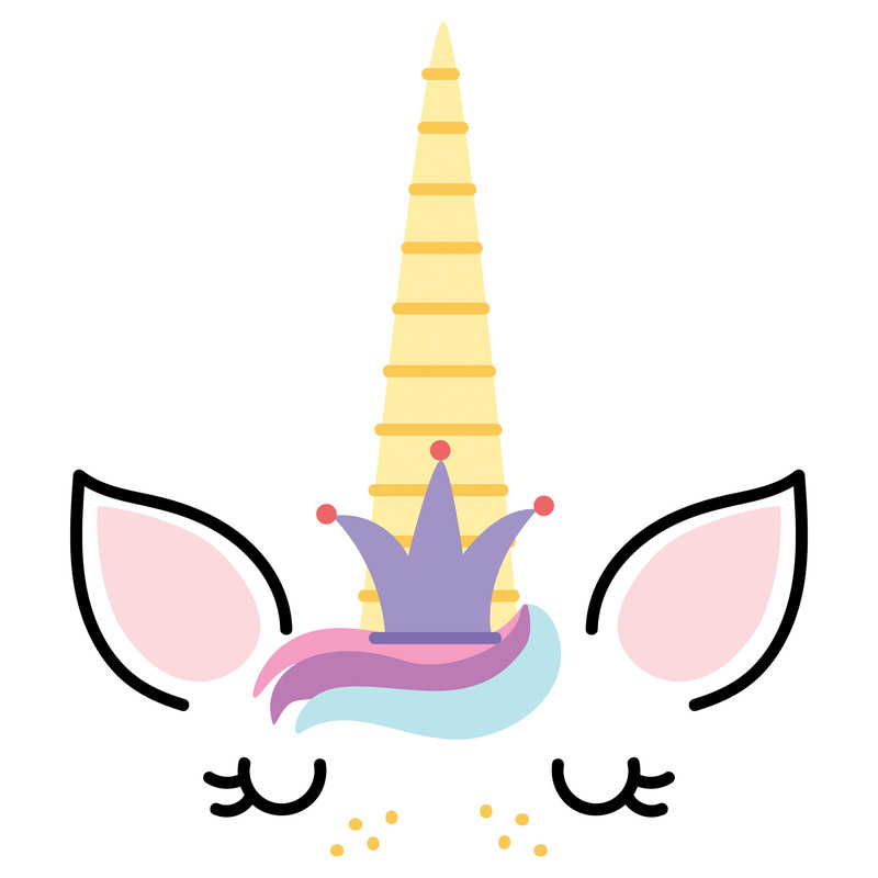 قیمت و خرید استیکر پارچه و لباس مدل dtf طرح یونیکورن کد H15.61 مجموعه 4 عددی