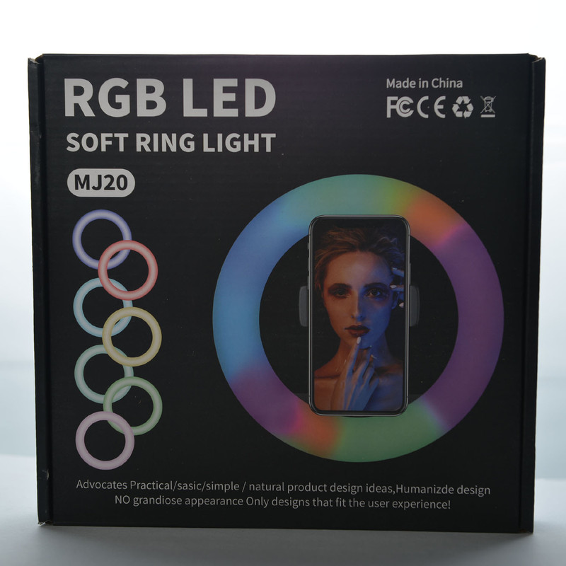 قیمت و خرید رینگ لایت مدل MJ20-RGB
