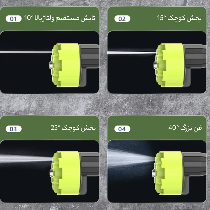 قیمت و خرید کارواش شارژی مدل 8100 MDHL