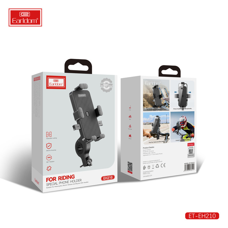 قیمت و خرید پایه نگهدارنده گوشی موبایل و تبلت ارلدام مدل FOR RIDING EH210