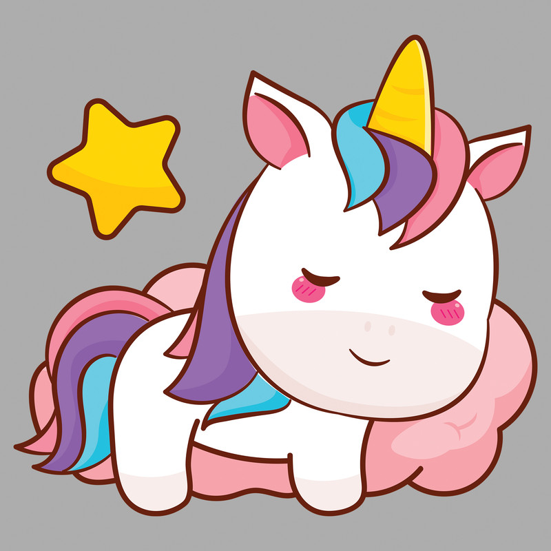 قیمت و خرید استیکر پارچه و لباس مدل dtf طرح یونیکورن کد H20.559 مجموعه 3 عددی