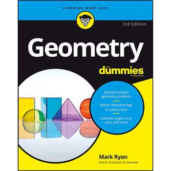 قیمت و خرید کتاب Geometry For Dummies اثر Mark Ryan انتشارات For Dummies