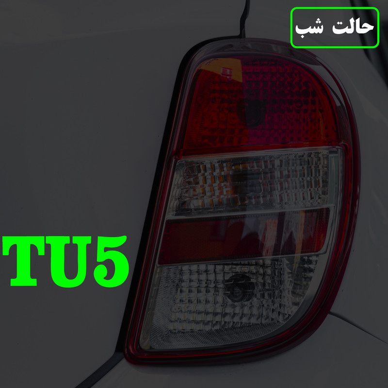 قیمت و خرید برچسب بدنه خودرو مدل شب تاب طرح tu5کدCK