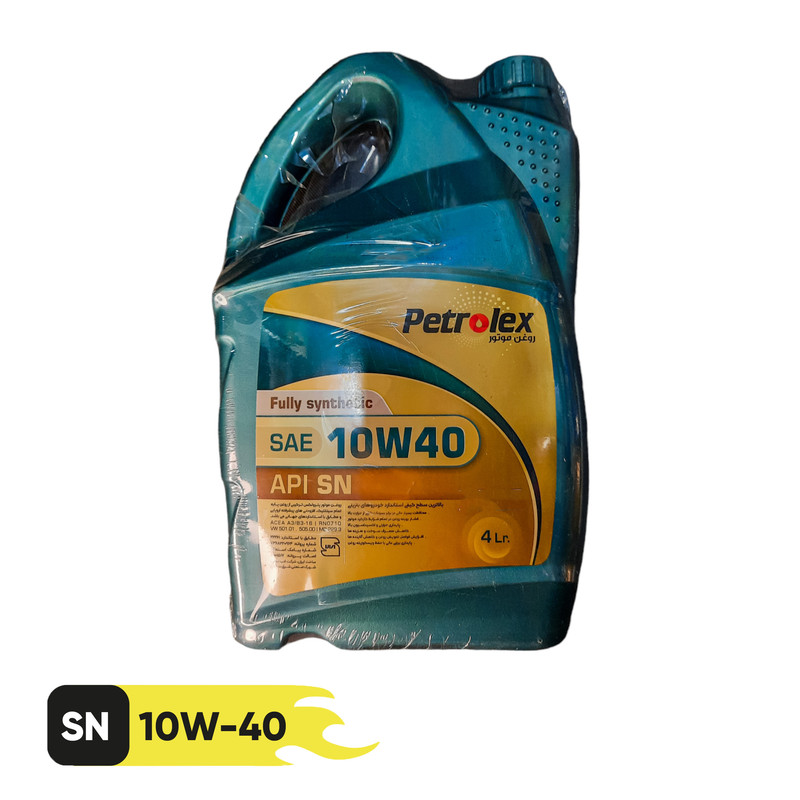 قیمت و خرید روغن موتور پترولکس مدل 10W40 SN حجم 4 لیتر