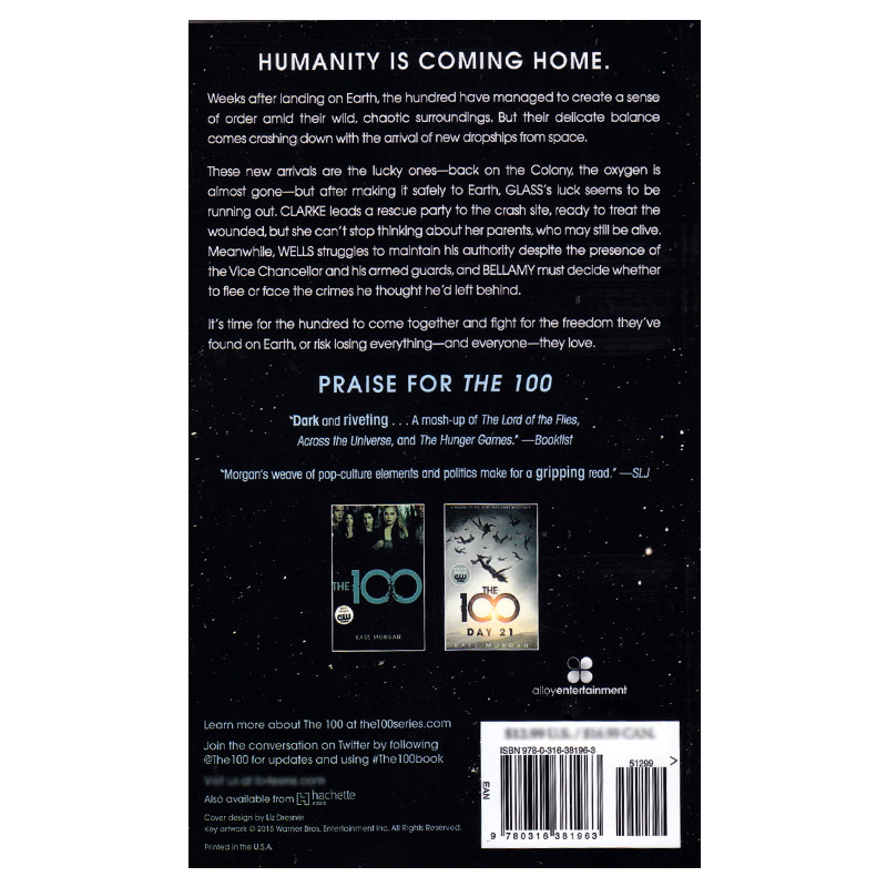 قیمت و خرید کتاب The 100 Homecoming اثر Kass Morgan انتشارات الوندپویان ...