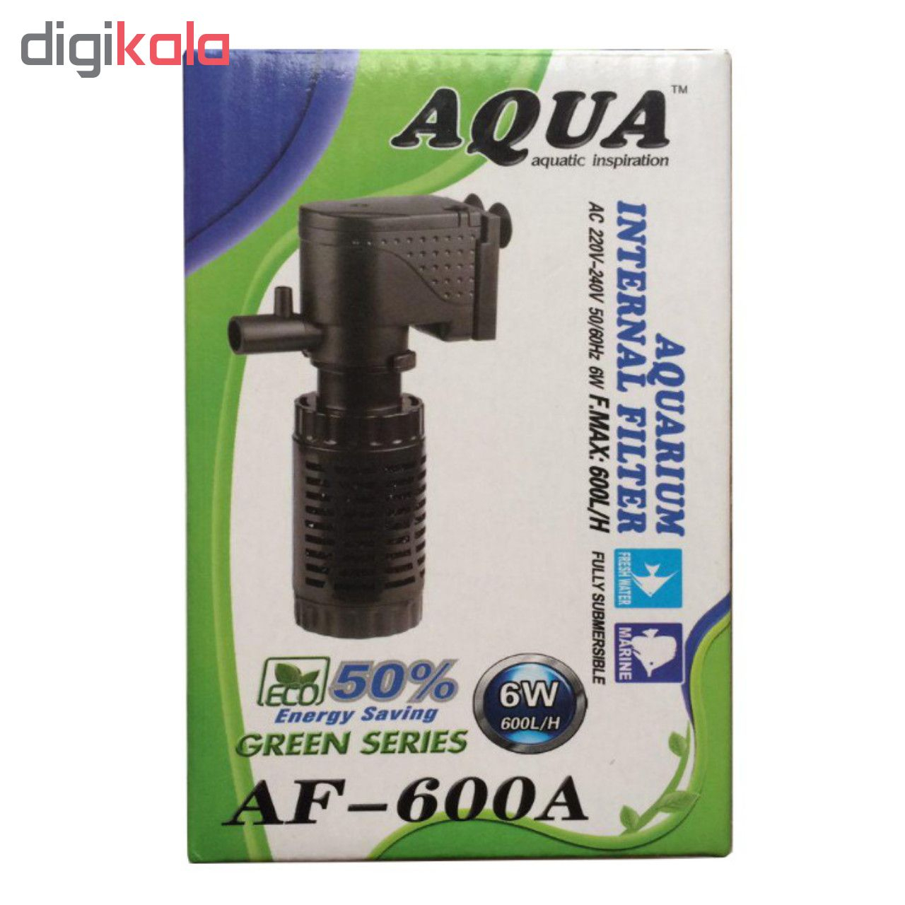⭐️ خرید اینترنتی فیلتر داخلی آکواریوم آکوا مدل AF-600A (1403) - فروشگاه دیگسون ⭐️