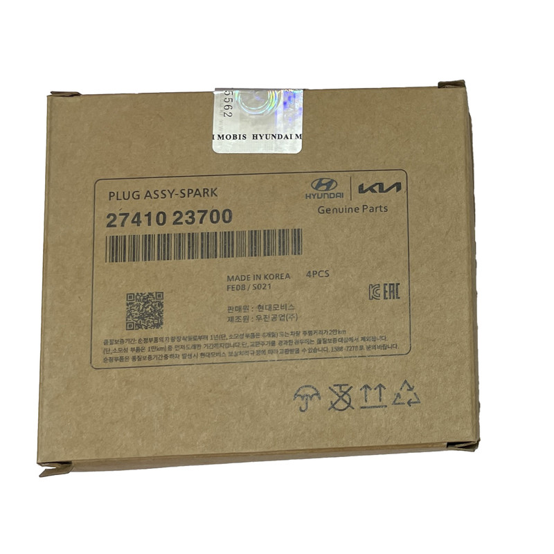 قیمت و خرید شمع خودرو هیوندای جنیون پارتز مدل 2741023700 بسته 4 عددی