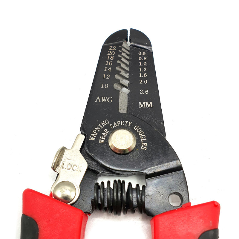 قیمت و خرید انبر سیم لخت کن جاملی کد 159753 سایز 7 اینچ