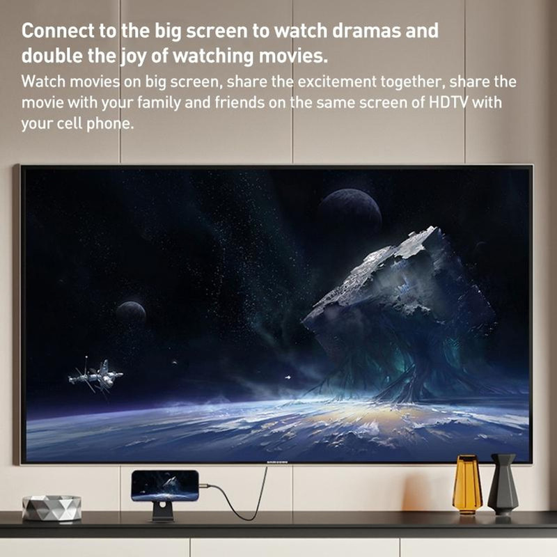 قیمت و خرید کابل تبدیل HDMI به لایتنینگ یسیدو مدل HDTV ADAPTER HM13 طول ...