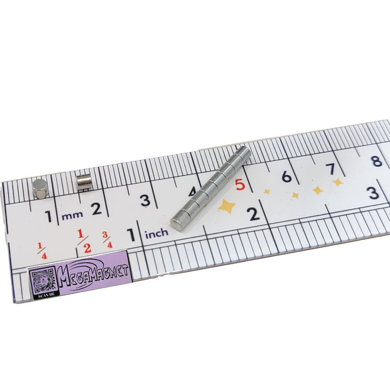 قیمت و خرید آهن ربا مگامگنت مدل نئودیمیوم کد Mega.Nd.D3x3 بسته 10 عددی