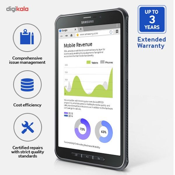 مشخصات، قیمت و خرید تبلت سامسونگ مدل Galaxy Tab Active LTE SM-T365 ...