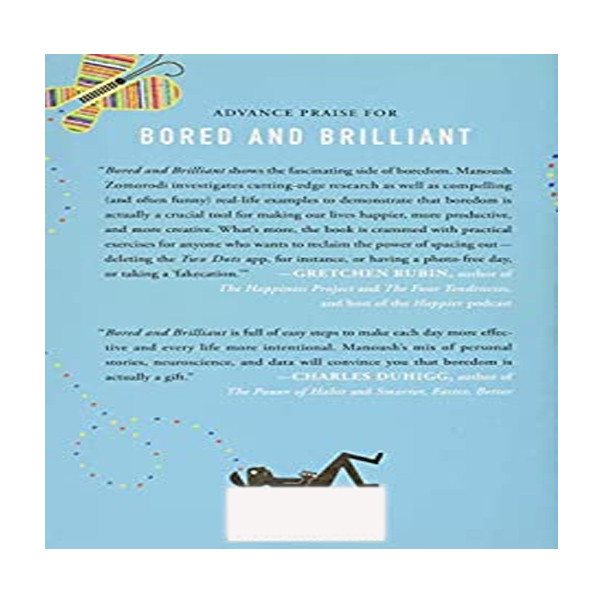 قیمت و خرید کتاب Bored and Brilliant اثر Manoush Zomorodi انتشارات نبض دانش