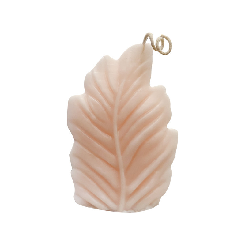 قیمت و خرید شمع دست ساز مدل برگ