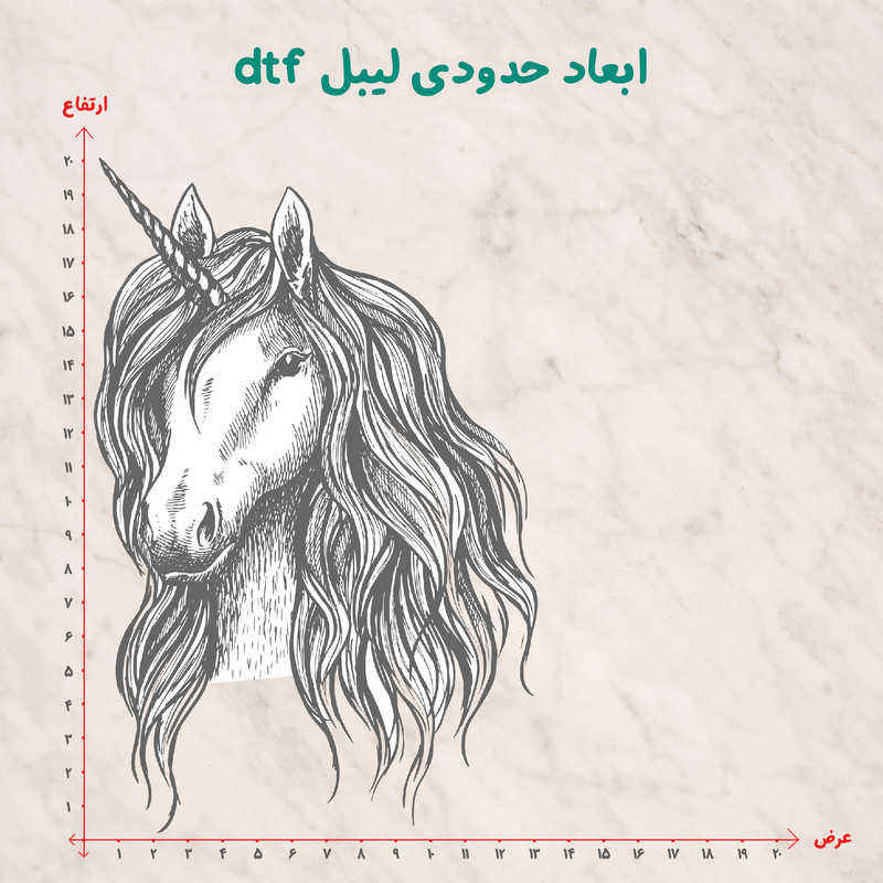 قیمت و خرید استیکر پارچه و لباس مدل dtf طرح یونیکورن کد H20.304 مجموعه 6 عددی