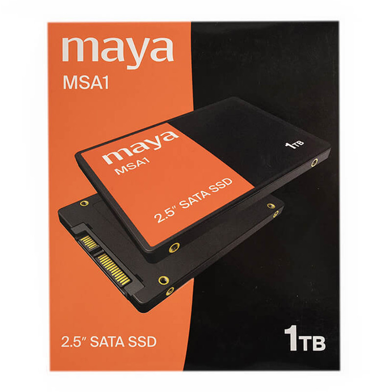 قیمت و خرید اس اس دی اینترنال مایا مدل MSA1 ظرفیت یک ترابایت